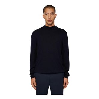 J.Lindeberg Homme, Sweatshirts et sweats &agrave; capuche, Bleu, Taille: XL Korman Merino Turtleneck