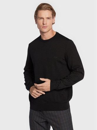 HUGO BOSS Pullover Botto-L 50476364 Schwarz Regular Fit