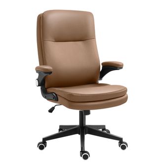 Generic Ergonomischer Drehbarer Schreibtischstuhl Mit Neigbarer R&uuml;ckenlehne Und H&ouml;henverstellung for Das Heimb&uuml;ro(Khaki)