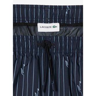 Lacoste Short de bain &agrave; rayures