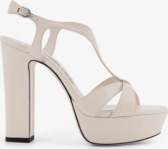 Jimmy Choo London Kesia leather sandals - JIMMY CHOO - gender_Woman