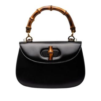 Gucci Pre-owned Vintage Bamboo Satchel - Femme - Pre-owned - Noir - Taille: ONE Size