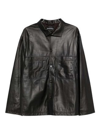 A|X Armani Exchange Ledermantel - Braun