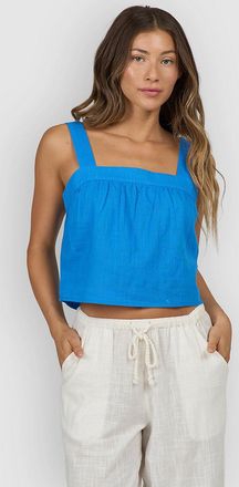 Salty Crew Charter Cami Hemd bold blue