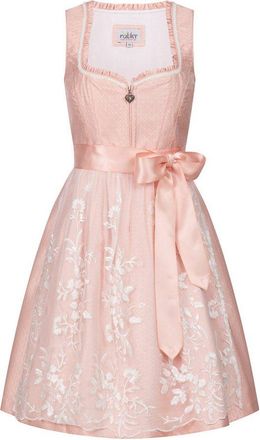 Nübler Trachtenkleid Mididirndl Gardi in Peach von Nübler