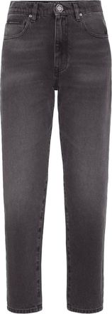 Philipp Plein Femme, Jeans, Noir, Taille: W31 Pantalon en denim coupe Mom