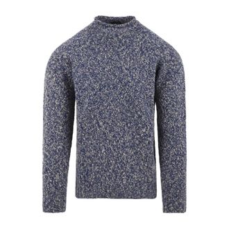 Drumohr Rundhals-Strickware - - Knitwear - Herren - Blau - XL