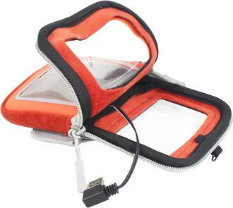 Generico Thermoh&uuml;lle f&uuml;r den Winter, Organizer zum schnellen Aufw&auml;rmen f&uuml;r Touchscreen, wasserdichte Handyh&uuml;lle, f&uuml;r Winter, Skifahren, Camping, Wandern und Ge