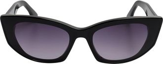 Karl Lagerfeld Femme, Accessoires, Noir, Taille: ONE Size Lunettes de soleil oeil de chat en ac&eacute;tate
