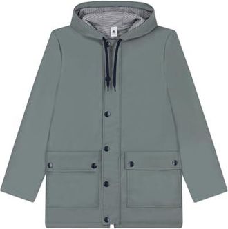 Petit Bateau Femme A089l Ciré, Vert Thuya, XS EU