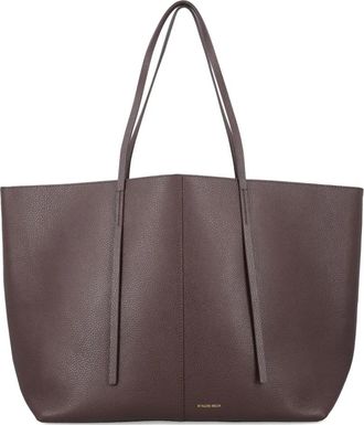 By Malene Birger sac cabas Abilla en cuir - Marron