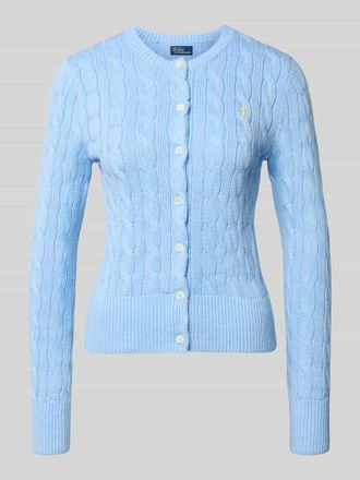 Polo Ralph Lauren Regular Fit Strickjacke aus reiner Baumwolle