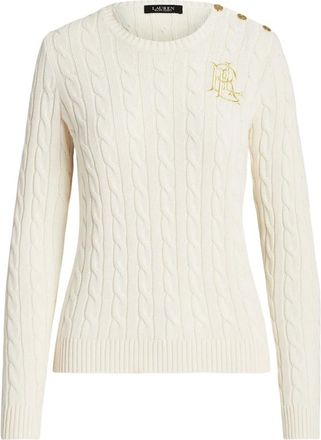 Ralph Lauren Damen, Strickwaren, Weiß, XLGröße