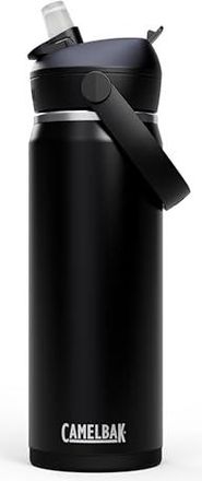 Camelbak Camelbak - Bouteille isotherme Thrive Flip Straw, acier inoxydable, Bouteille, Noir, 600 ml