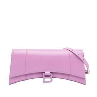 Balenciaga Sac bandouli&egrave;re Hourglass Stretch doccasion - Femme - Pre-owned - Rose - Taille: ONE Size
