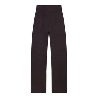 Cortana Fania- Leinen- und Viskosehose Blaubeere- - - Trousers - Damen - Lila - XL