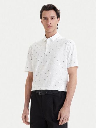 A|X Armani Exchange Poloshirt XM000735 AF10356 F0198 Wei&szlig; Regular Fit