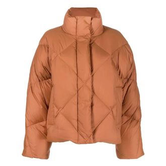 Stand Studio Braune Puffer & Daunenjacke - - Jackets - Damen - Braun - 2XS
