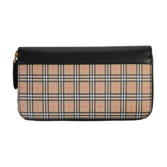 Burberry Check Zip Wallet - - Accessories - Damen - Mehrfarbig - ONE SIZE
