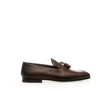 Doucal's Homme, Chaussures, Brun, Taille: 42 EU Loafer avec Glands