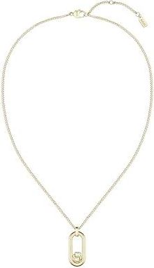 BOSS Jewelry Collier avec Pendentif pour Femme Collection DOUBLE B SWING en Or Jaune avec un Charm Double B - 1580627