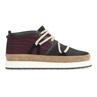 Volta Wildleder Leder Mid-top Sneakers - - Shoes - Herren - Schwarzk - 45 EU