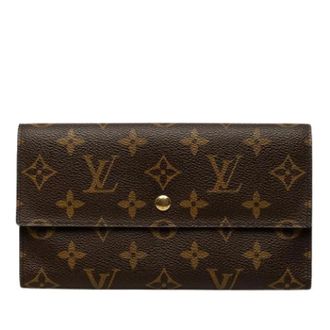 Louis Vuitton Pre-owned Porte Tresor International - - Pre-owned - Damen - Braun - ONE SIZE