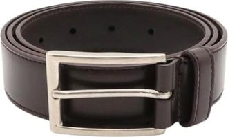 Prada Ceinture Vintage Cuir dOccasion - Homme - Pre-owned - Brun - Taille: ONE Size