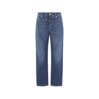 Max Mara Gerades Jeans - - Jeans - Damen - Blau - XS