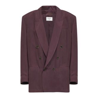 Saint Laurent Damen, Jacken, Lila, SGr&ouml;&szlig;e