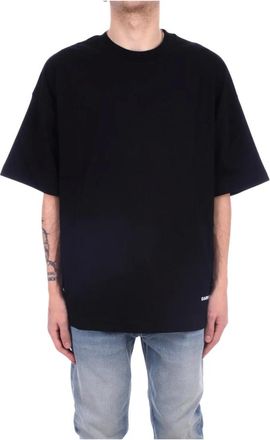 Carhartt Work in Progress Homme, Tops, Noir, Taille: M Logo Front T-Shirt