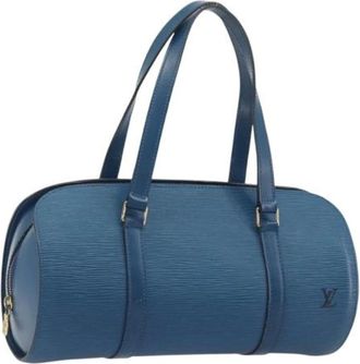 Louis Vuitton Pre-owned Cuir sacs-louis-vuitton - Femme - Pre-owned - Bleu - Taille: ONE Size