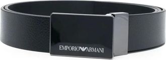Emporio Armani Homme, Accessoires, Noir, Taille: ONE Size Fashion Belt