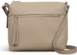 Radley London London Fountain Mews Petit sac &agrave; bandouli&egrave;re zipp&eacute; en cuir pour femme, marron, S