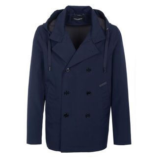 Dolce & Gabbana Veste homme unie - Homme - Vestes - Bleu - Taille: L