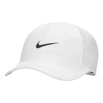 Nike DF Club Cap U Ab Fl P - - Sport - Damen - Wei&szlig; - S/M
