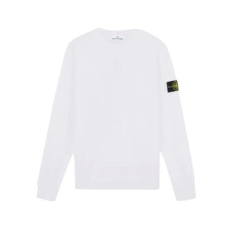 Stone Island Herren, Sweatshirts & Hoodies, Wei&szlig;, SGr&ouml;&szlig;e