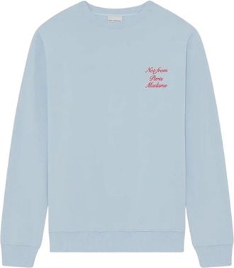 Dr&ocirc;le de Monsieur Homme, Sweatshirts et sweats &agrave; capuche, Bleu, Taille: S SweaT-shirts & SweaT-shirts &agrave; capuche