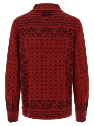 Guest In Residence Wild Rag Overshirt - Red