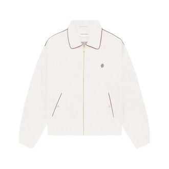 Dr&ocirc;le de Monsieur Blouson Brod&eacute; Coton - - Jackets - Herren - Wei&szlig; - M