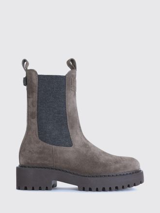 Brunello Cucinelli Bottes Femme couleur Beige