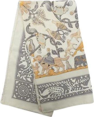 Herm&egrave;s Pre-owned Early America Scarf - Femme - Pre-owned - Multicolore - Taille: ONE Size