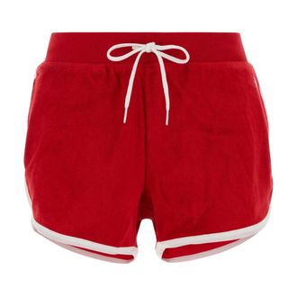 Polo Ralph Lauren Short en &eacute;ponge - Femme - Shorts - Rouge - Taille: 40 FR