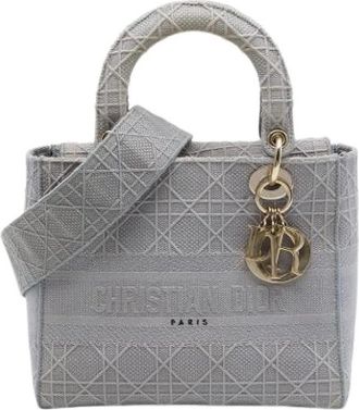 Dior Pre-owned Lady D-Lite - Femme - Pre-owned - Gris - Taille: ONE Size
