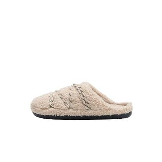 Moon Boot Chausson Teddy - Femme - Chaussures - Beige - Taille: 38 EU