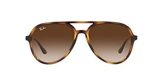 Ray-Ban 0rb4376 Lunettes de Soleil, Havana/Brown Shaded, 57 Homme