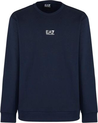 Emporio Armani Emporio Armani Ea7, Homme, Sweatshirts et sweats &agrave; capuche, Bleu, Taille: 3XL SweaT-shirt