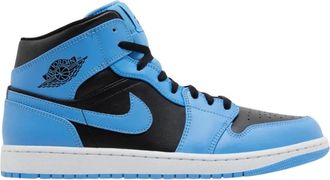 Nike Jordan Homme, Chaussures, Bleu, Taille: 47 EU 1 Mid Baskets