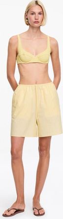 Arket Baumwollshorts -Gelb