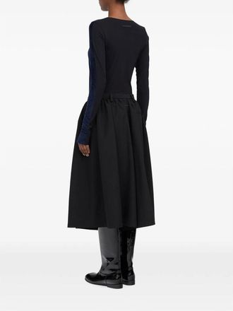 Maison Margiela Pleated Wool-Blend Bermuda Shorts - Black